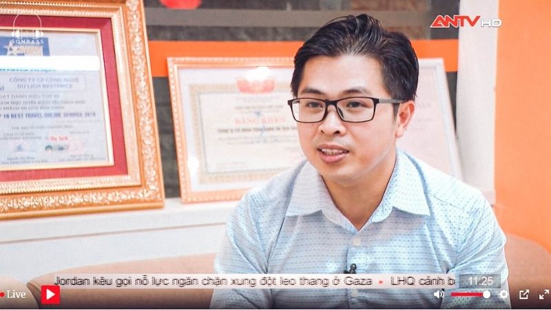 (ANTV) Mytour trả lời phỏng vấn về chủ đề Ngăn chặn Cát Cứ ở Vịnh Hạ ...