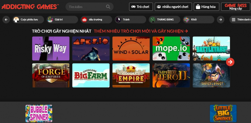Top 10 Trang web chơi game miễn phí tuyệt vời nhất - Mytour.vn
