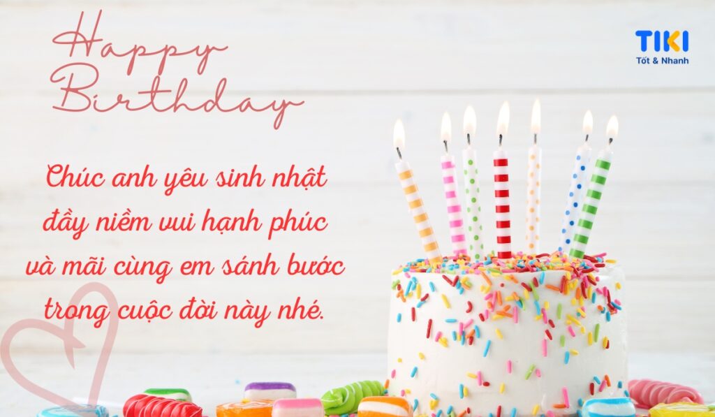 99+ Lời chúc sinh nhật người yêu hay nhất, độc lạ, siêu dễ thương | Mytour