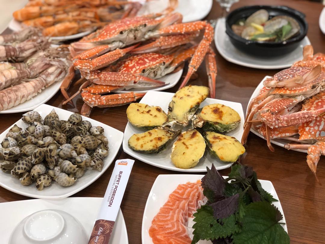 Review Buffet Poseidon Hà Nội: Thiên đường hải sản tươi sống - Mytour