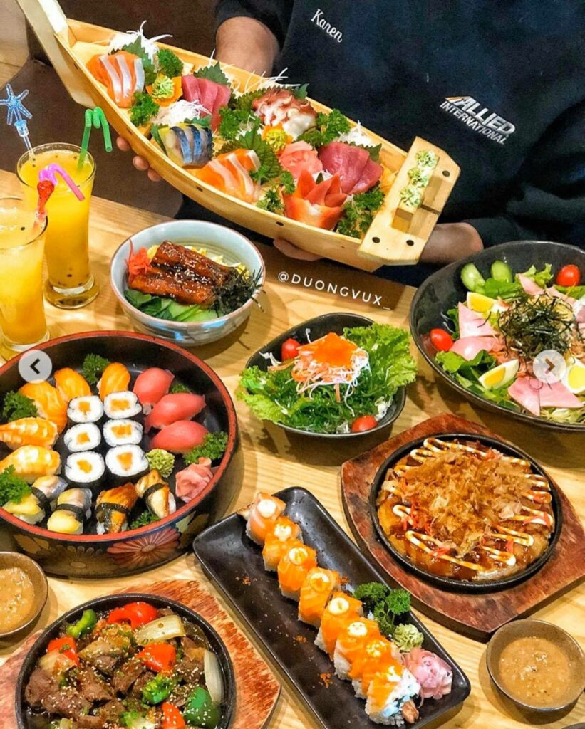 10 Địa điểm buffet sashimi Hà Nội ngon và phải chăng - Mytour