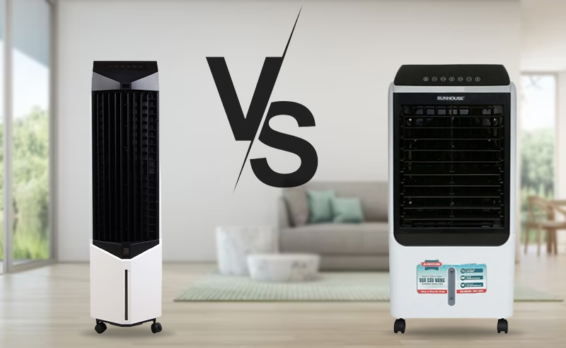 So sánh quạt làm mát Boss và Sunhouse