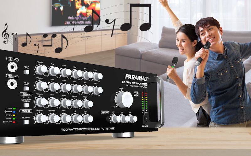 Tổng hợp 4 đánh giá chi tiết về amply Paramax