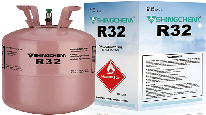 Sử dụng gas R32 cho hệ thống máy lạnh