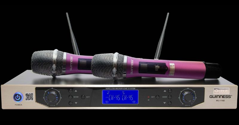 Khám phá micro không dây Guinness 3 mô hình nổi bật