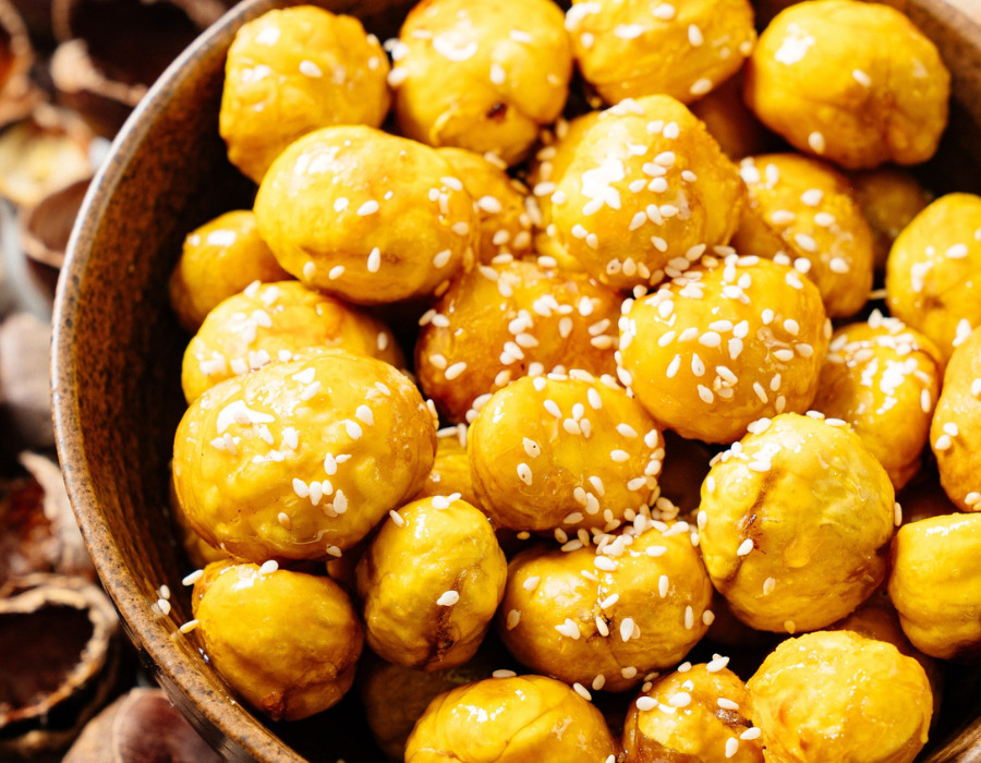 2 phương pháp làm hạt dẻ nướng bằng nồi chiên không dầu siêu tốc, thơm phức