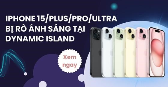 Khắc phục vấn đề ánh sáng Dynamic Island trên iPhone 15/Plus/Pro/Pro ...