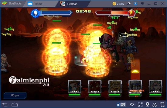 Hướng dẫn cách chơi Hesman Legend trên máy tính bằng BlueStacks