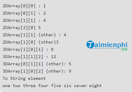 Mảng (array) trong C#, cách khởi tạo và khai báo
