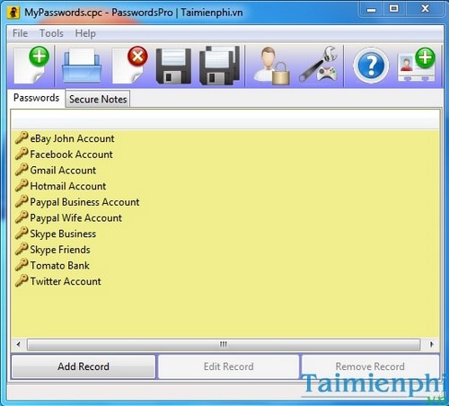 (Giveaway) Đăng ký bản quyền PasswordsPro, ghi nhớ mật khẩu, bảo vệ dữ ...