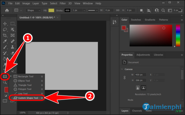 Bí quyết thêm Symbol vào Photoshop CS6, CC một cách nhanh chóng và dễ dàng