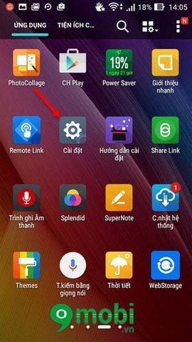 Kích hoạt và vô hiệu hóa ZenMotion trên Zenfone