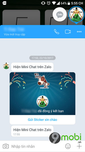 Bật Mini Chat trên Zalo, kích hoạt tính năng bong bóng chat Zalo trên ...