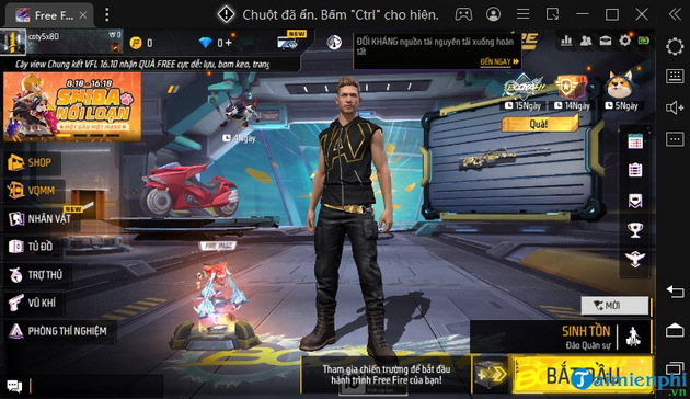 Bí quyết chinh phục Free Fire Max trên LDPlayer với hình ảnh sống động