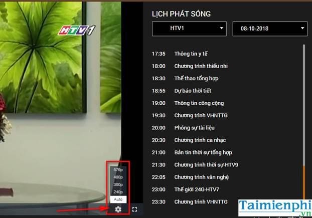 Bí quyết xem HTV, HTV2, HTV3, HTV7 trên Máy tính và Điện thoại di động