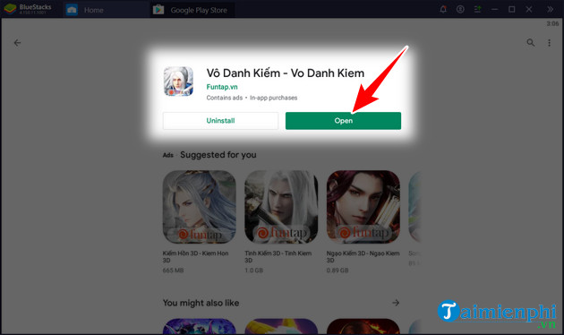Hướng dẫn trải nghiệm Vô Danh Kiếm trên máy tính với BlueStacks