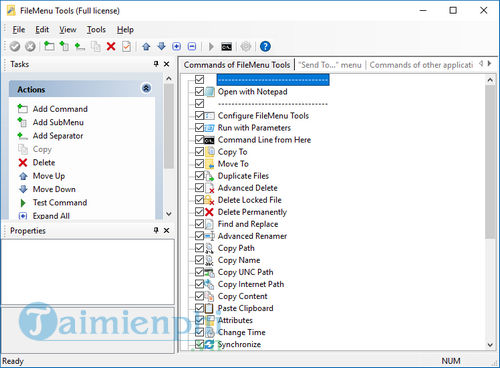 (Quà tặng) Bản quyền miễn phí cho FileMenu Tools, tạo menu ngữ cảnh độc đáo