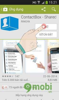 Khám phá cách chia sẻ danh bạ trên Android với ContactBox