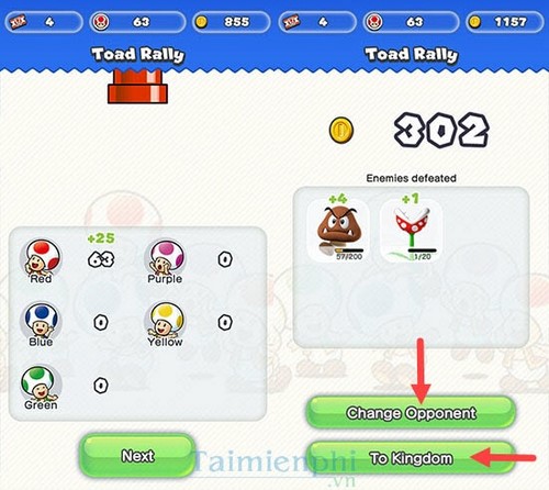Bí quyết tham gia chế độ Toad Rally trong Super Mario Run