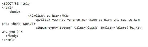 JavaScript trong HTML: Cú pháp và Ví dụ Minh họa