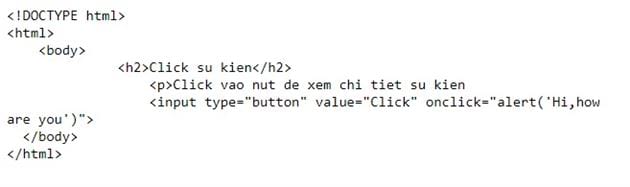 JavaScript trong HTML: Cú pháp và Ví dụ Minh họa