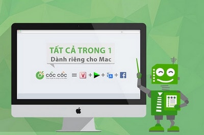 Cốc Cốc chính thức có mặt trên Mac OS X
