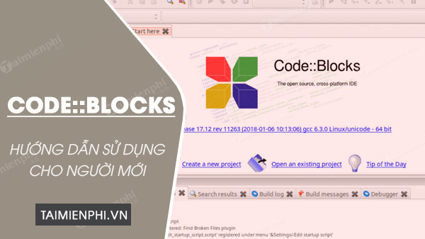 Hướng dẫn sử dụng Code Blocks để viết chương trình C, C++