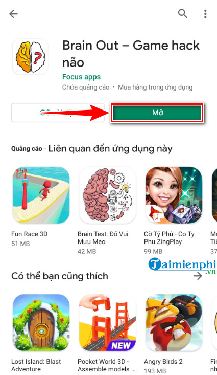 Bí quyết tải Brain Out tiếng Việt trên điện thoại