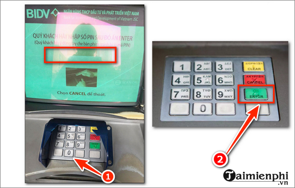 Hướng dẫn chi tiết cách rút tiền lần đầu tại ATM BIDV một cách tiện lợi và an toàn, miễn phí ...