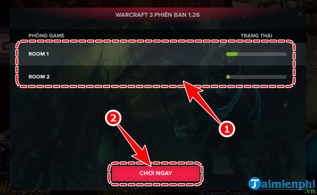 Hướng dẫn chơi Warcraft 3 trên GameTV Plus và GPlay