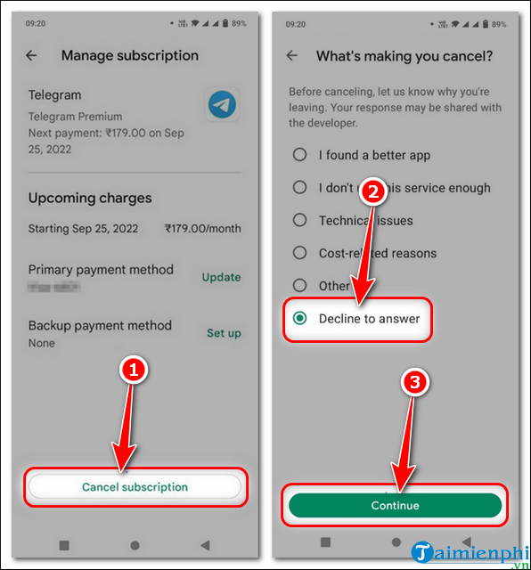Bí quyết đăng ký, hủy Premium Telegram trên điện thoại, máy tính một ...