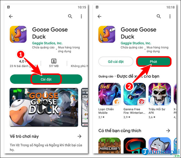 Bí Quyết Thành Công Trong Goose Goose Duck Cho Android và iOS