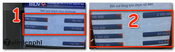 Hướng dẫn chi tiết cách rút tiền lần đầu tại ATM BIDV một cách tiện lợi và an toàn, miễn phí ...