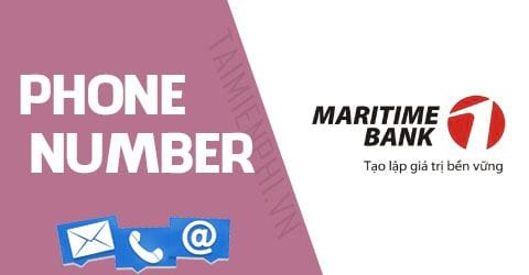 Hotline Maritime Bank và số điện thoại chăm sóc khách hàng