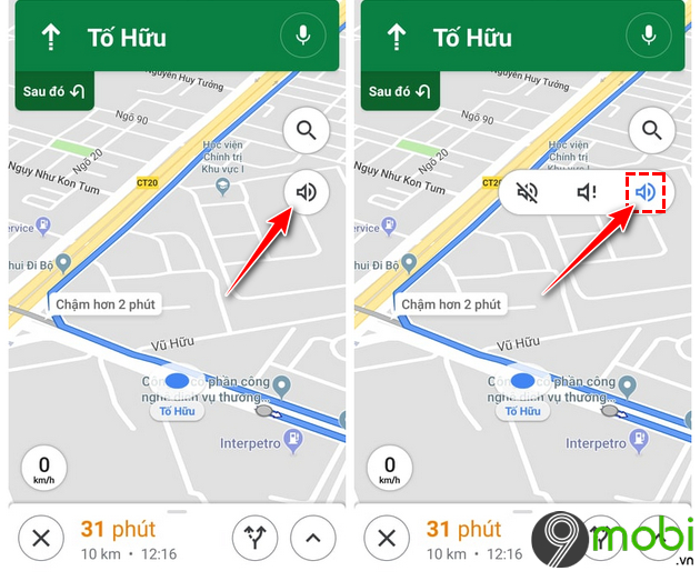 Lắng nghe Google Maps hướng dẫn đường bằng giọng nói tiếng Việt
