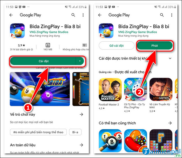 Bí quyết tải và trải nghiệm Bida ZingPlay trên điện thoại một cách dễ dàng nhất