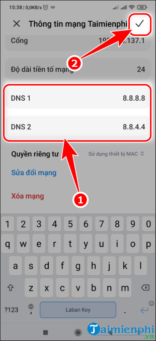 Kích hoạt bí quyết đổi DNS trên điện thoại Samsung, nâng cấp tốc độ truy cập mạng