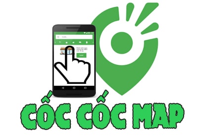 Tìm kiếm địa danh tại Cốc Cốc Map