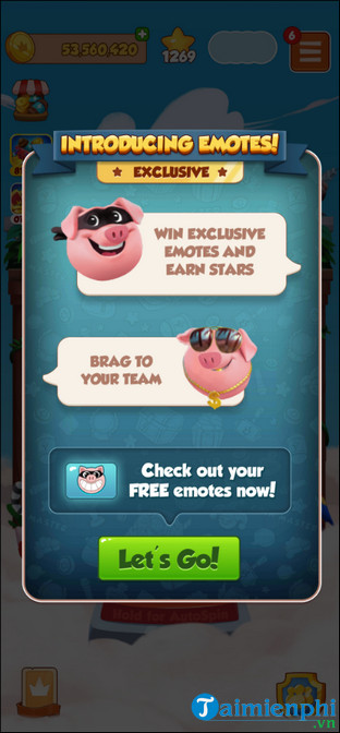 Bí quyết đơn giản nhận Emote Heo Hồng Piggy trong Coin Master một cách ...