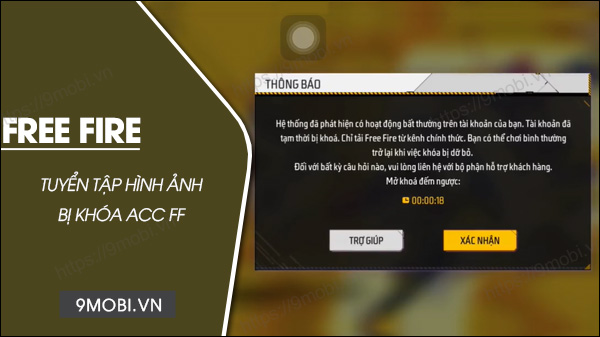 Bộ sưu tập hình ảnh mới nhất về việc khóa tài khoản Free Fire