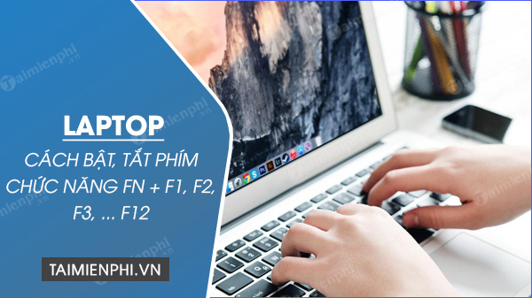 Cách kích hoạt / vô hiệu hóa phím chức năng FN + F1, F2, F3, ... F12 ...