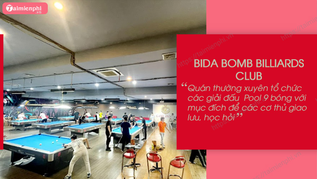 Danh sách những quán bida gần đây giá rẻ ở Hà Nội và giờ mở cửa