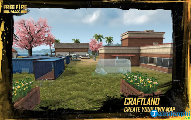 Bí quyết sáng tạo bản đồ trong Craftland Free Fire Max