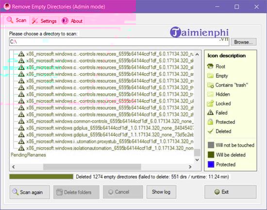 Bí quyết xoá thư mục trống trên máy tính Windows một cách hiệu quả