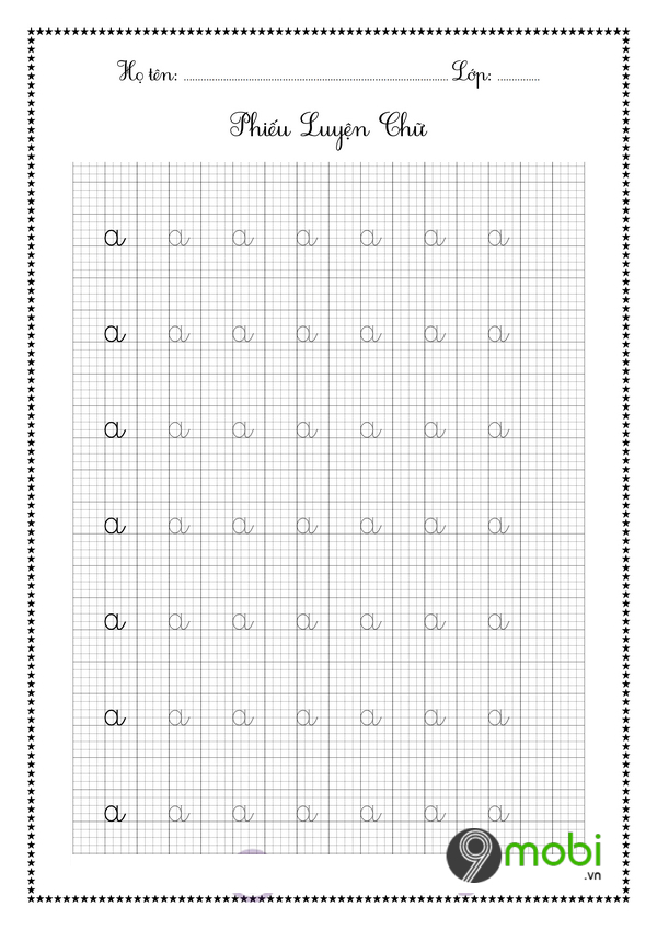 Tải ngay bộ font chữ tiểu học HP001 với kiểu viết tay tiếng Việt, mang ...