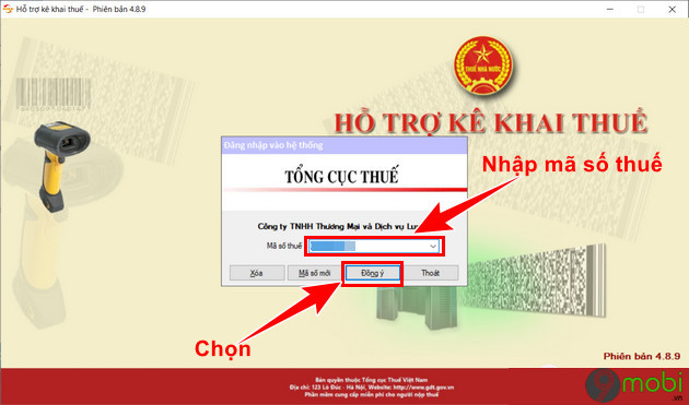 Cập nhật HTKK phiên bản 4.9.7 mới nhất mà không làm mất dữ liệu