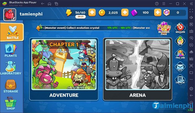 Bí quyết cài đặt và trải nghiệm Plant Empires Arena Game trên máy tính