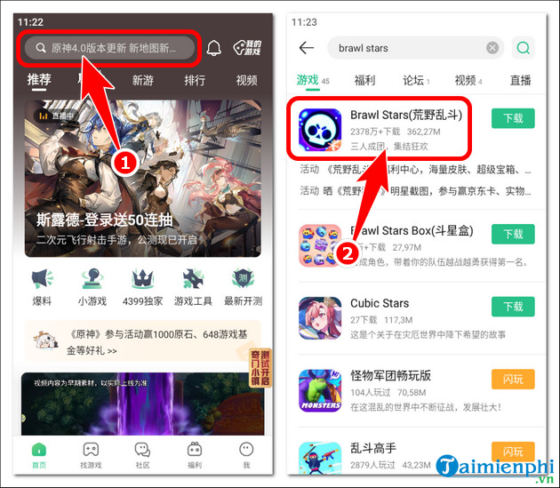 Hướng dẫn tải và tham gia chơi Brawl Stars phiên bản Trung Quốc trên điện thoại Android và iPhone