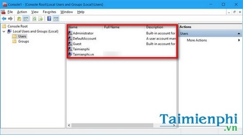 Khắc phục sự cố: Máy tính thiếu Local Users and Groups trong Quản lý ...