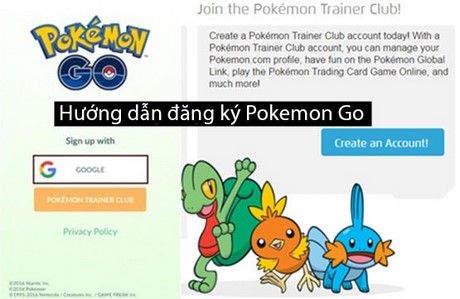 Bí quyết đăng ký thành viên Pokemon Go Trainer Club